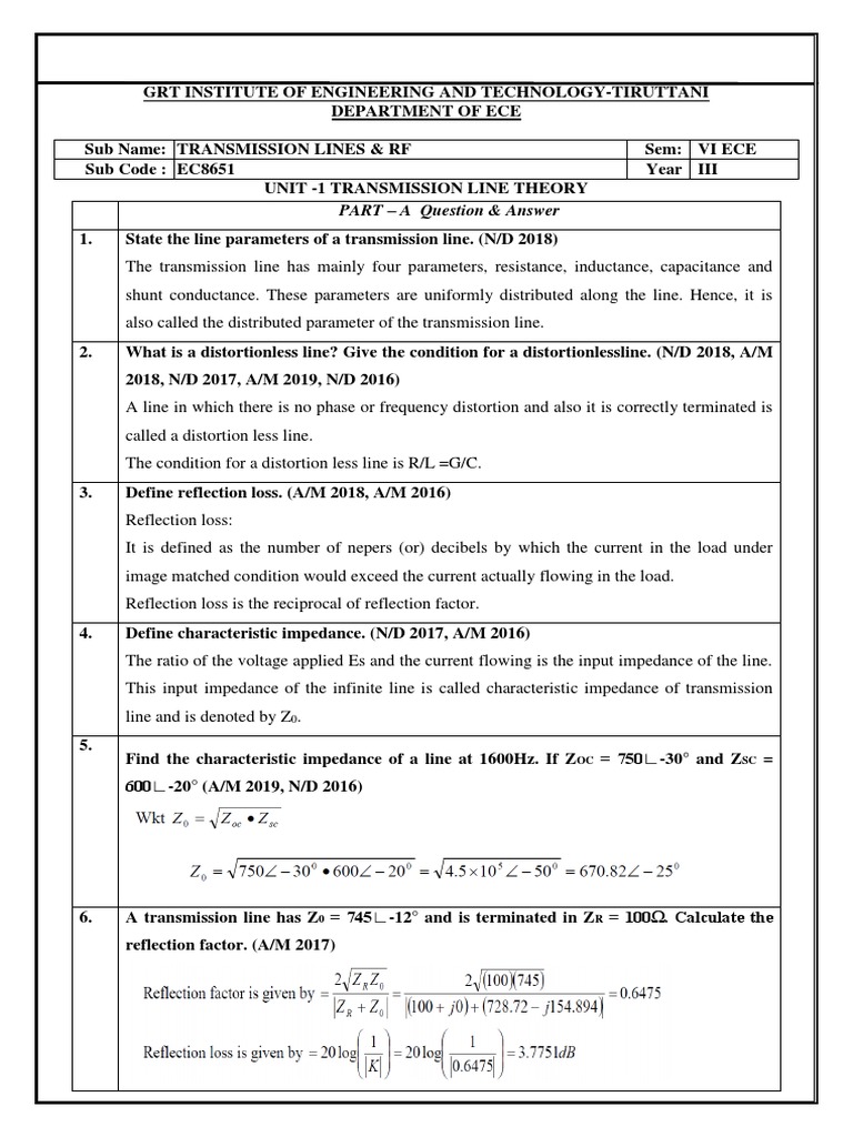 TLRF 2m PDF | PDF | Waveguide | Transmission Line