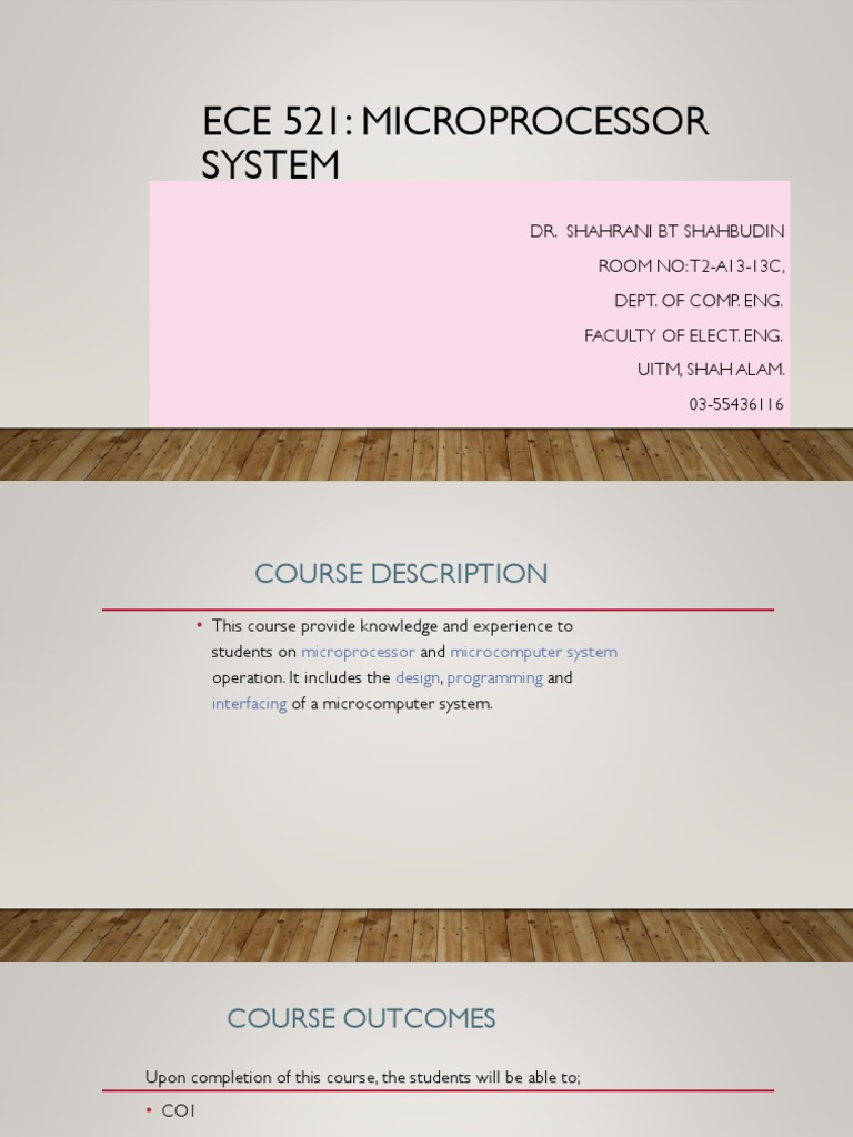 LECTURE 1 - Review of Digital Logics - 250220 | PDF | Microcontroller ...