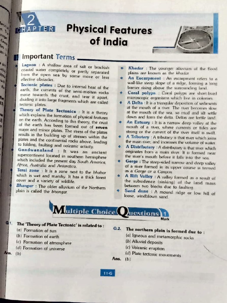 Physical Features of India | PDF | Plate Tectonics | Himalayas