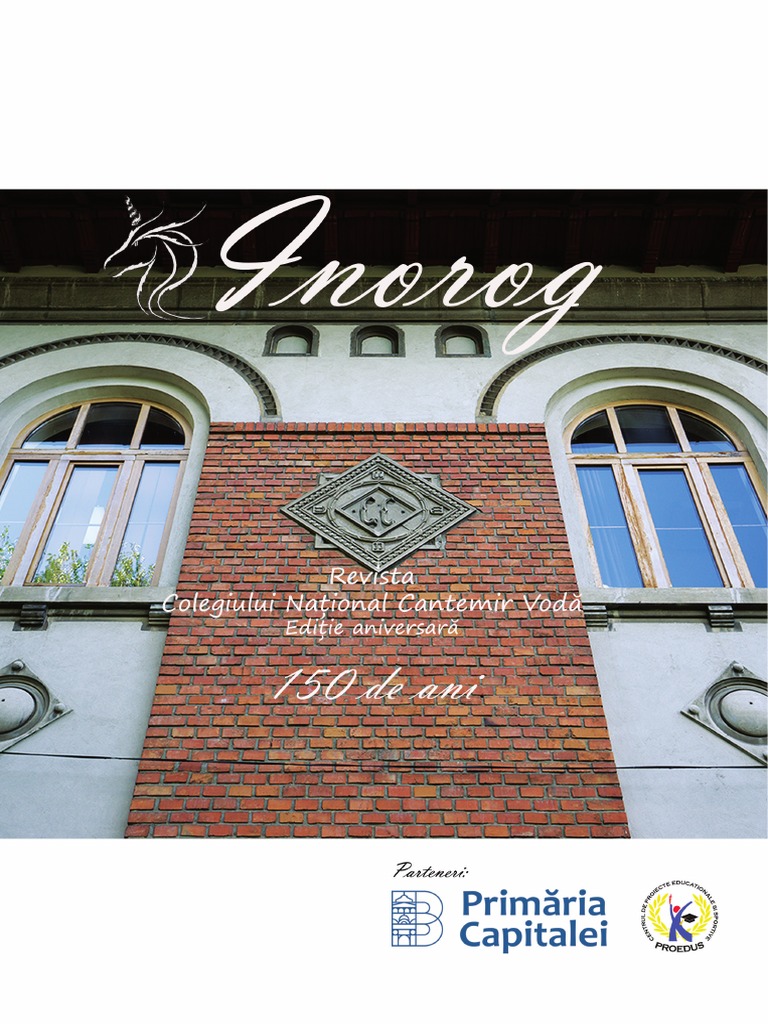 REVISTA INOROG Editie Aniversara CNCV 150 ANI - Mod | PDF