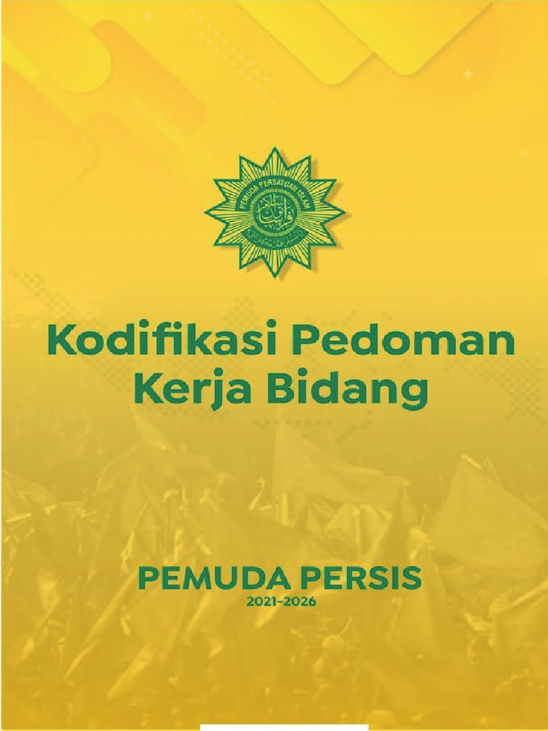Pedoman Kerja Pemuda Persis 2022-2026 | PDF | Karier & Perkembangan ...