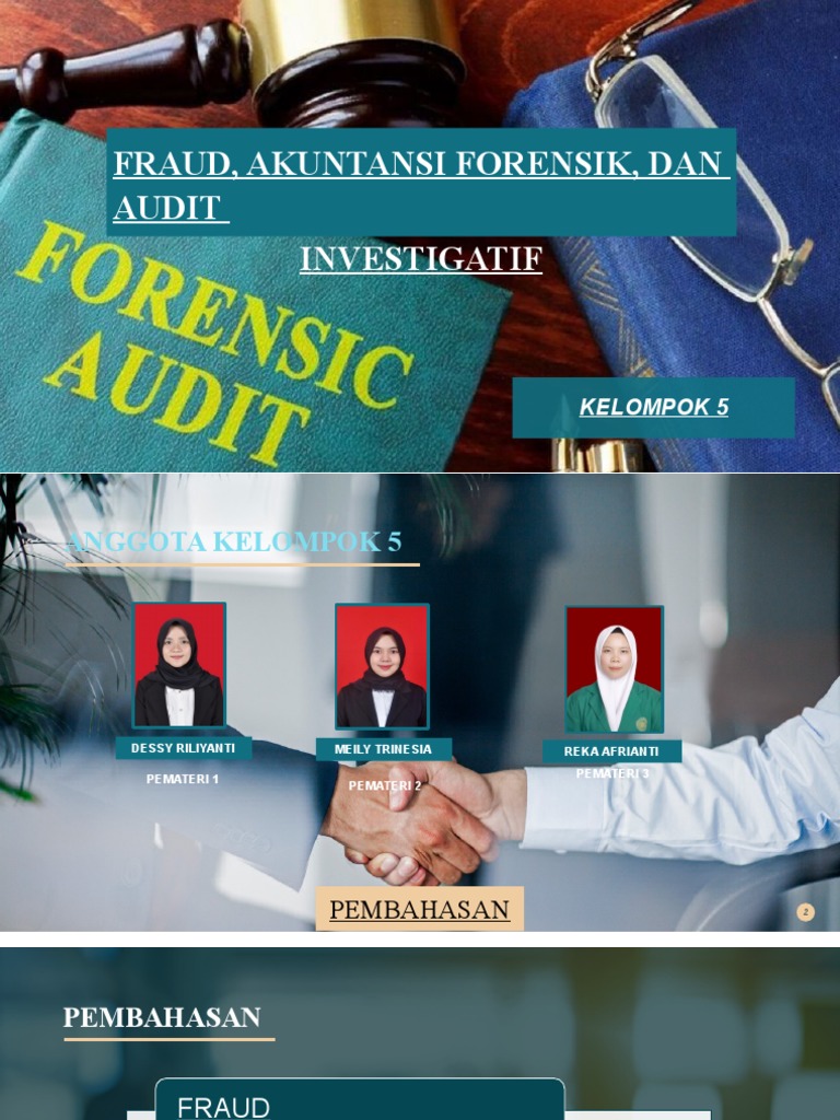 Fraud, Akuntansi Forensik, Dan Audit Investigatif | PDF