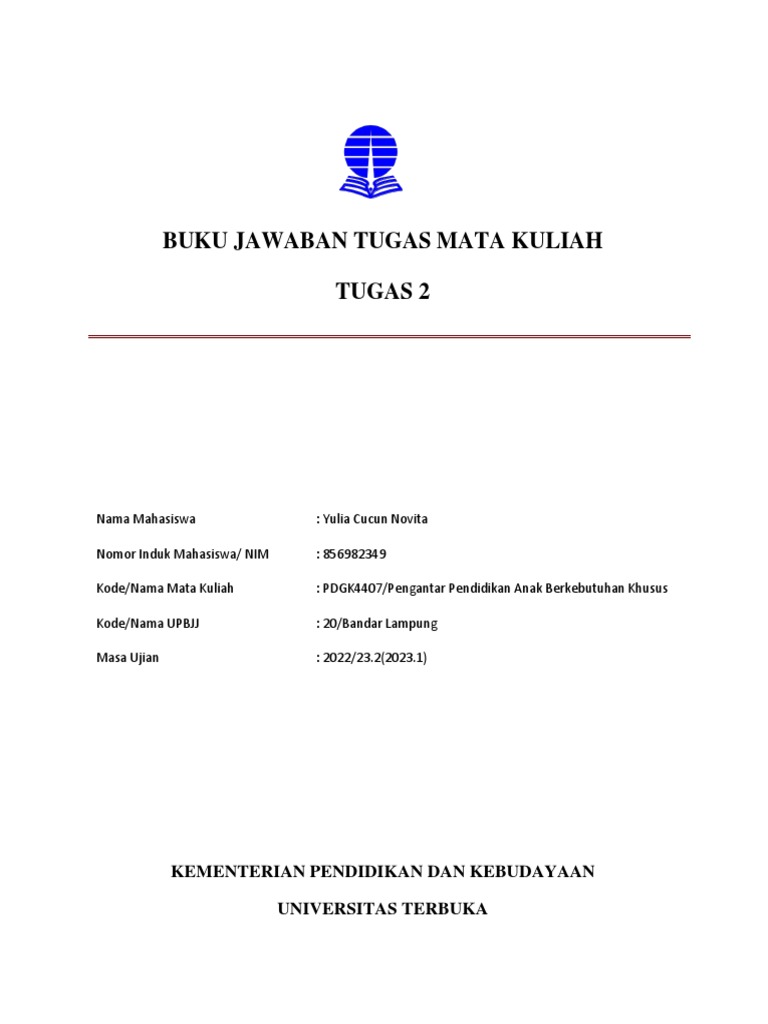 TMK 2 Pembaharuan Kebutuhan Khusus | PDF