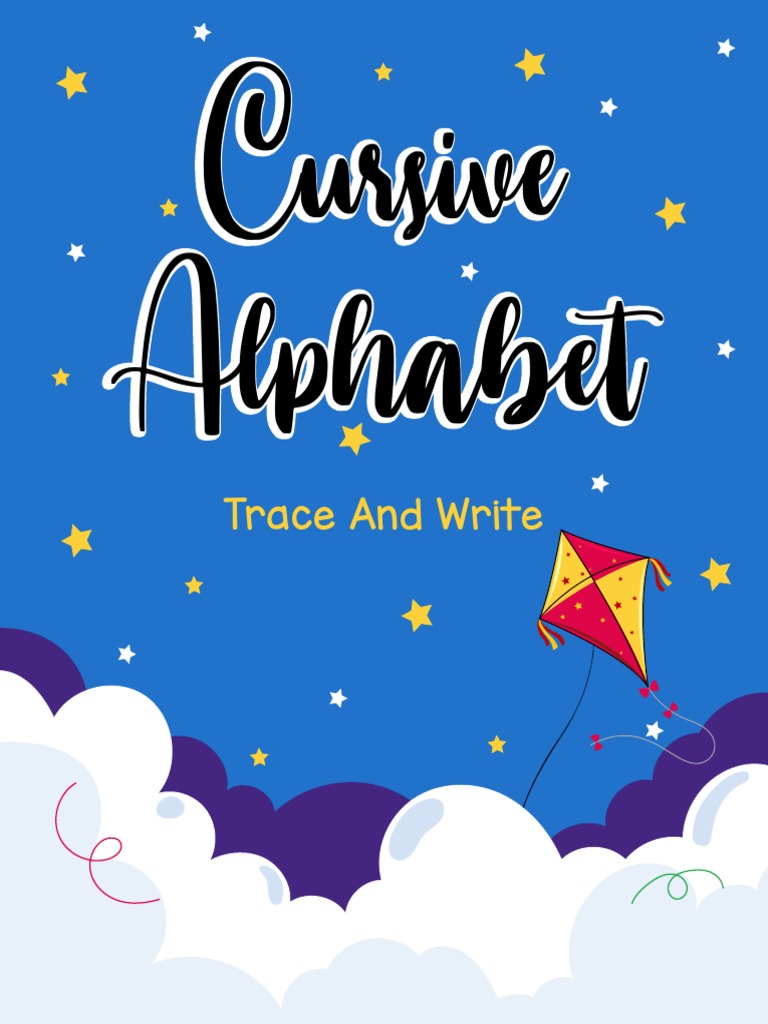 Cursive Alphabet Trace and Write PDF | PDF | Language Arts & Discipline