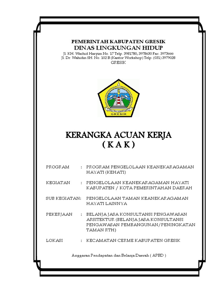 Kak Pengawasan Rumah Dinas Kejaksaan Rev | PDF Kak Pengawasan Rumah Dinas Kejaksaan Rev | PDF