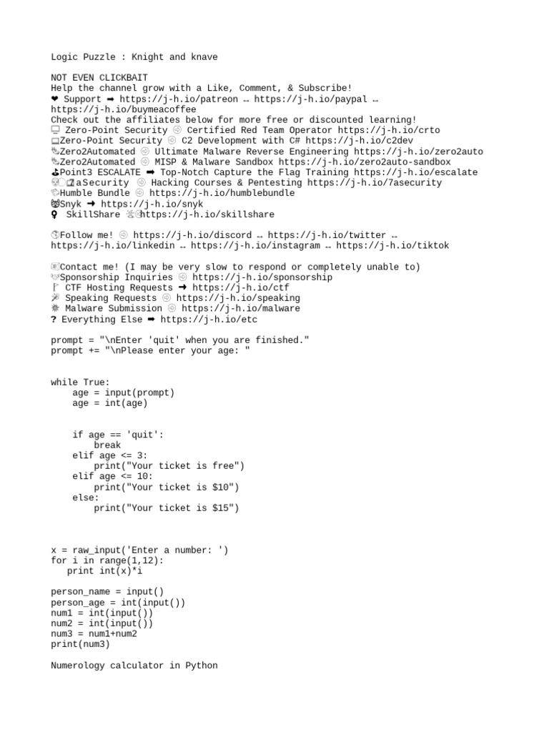 Online Coding Course Pdf Computing Notation