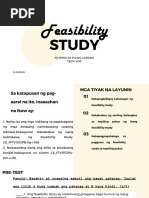 Feasibility Study (Filipino) | PDF