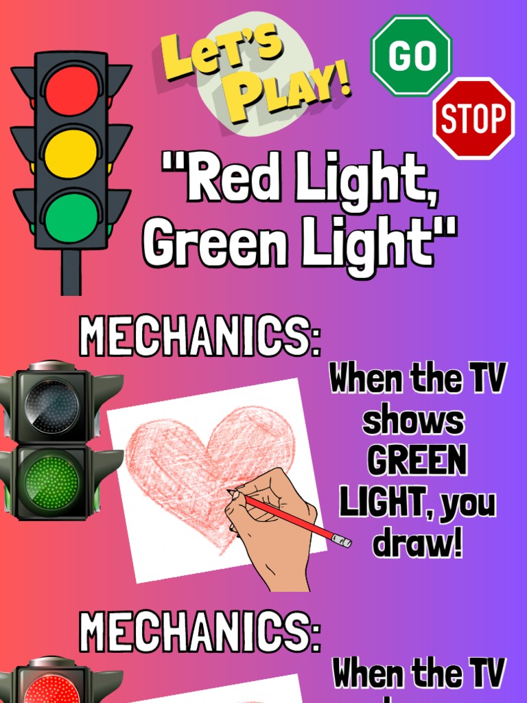 Red Light Green Light Game Instructions | PDF