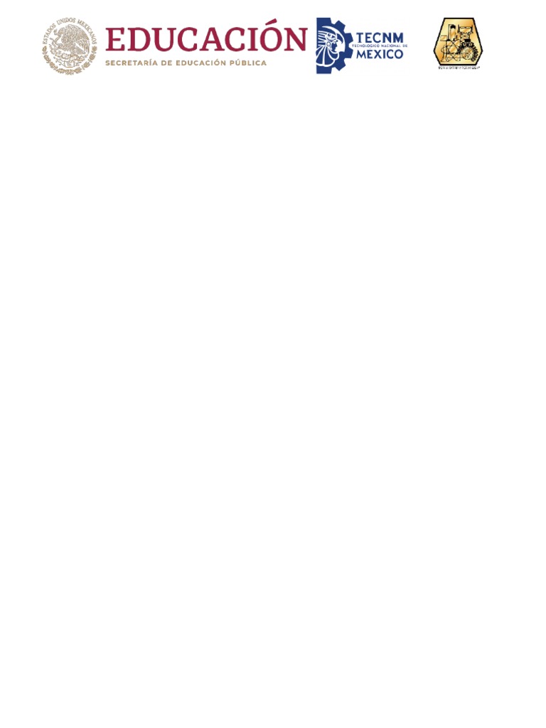 PORTADA TECNM - Docx Versión 1 | PDF
