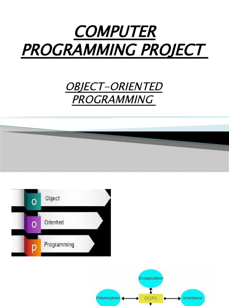 Computer Project Pdf Object Computer Science Inheritance 6050