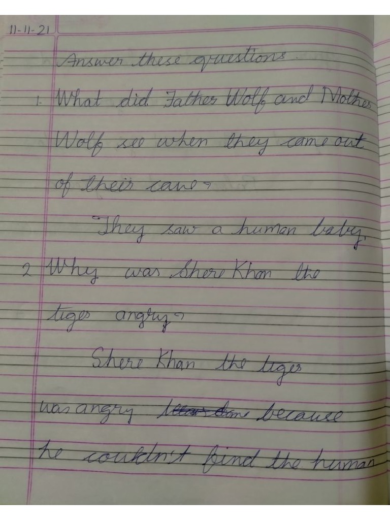 The Man Cub - Questions and Answers | PDF