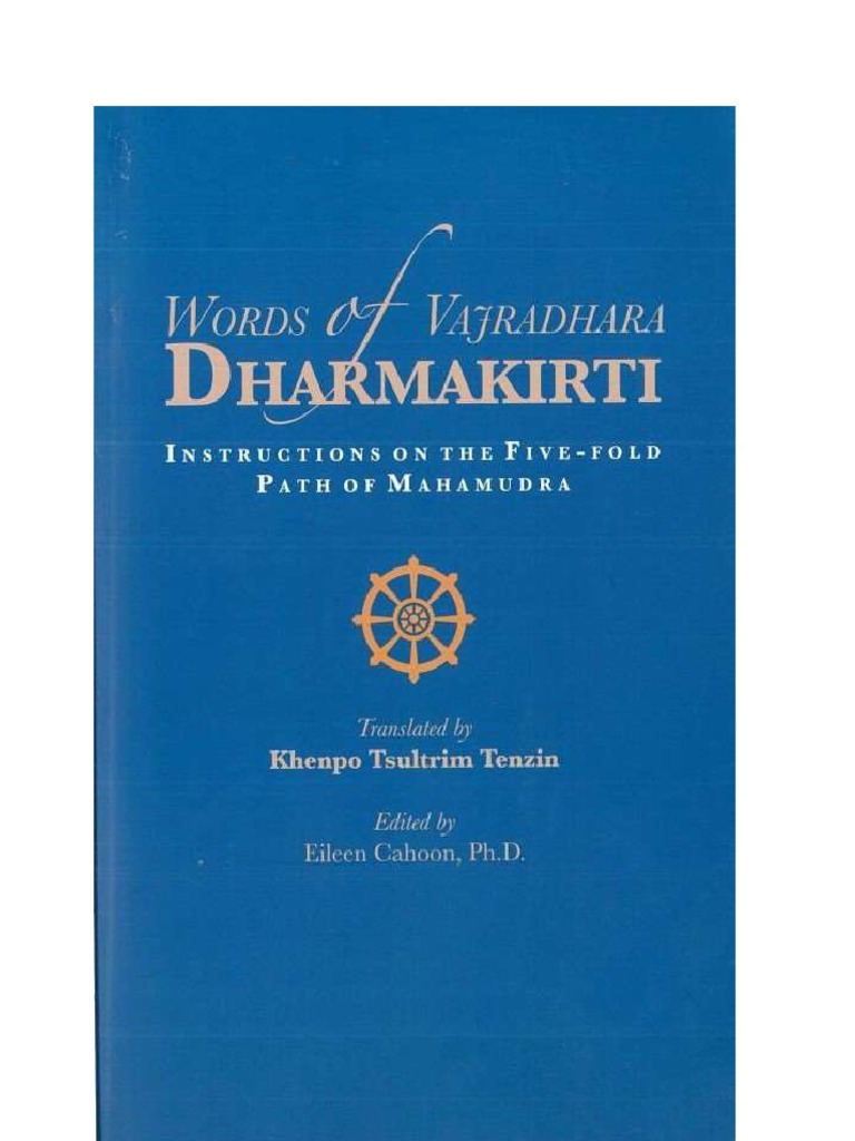 Dharmakirti5 Fold Path | PDF | Tibetan Buddhism | Karma