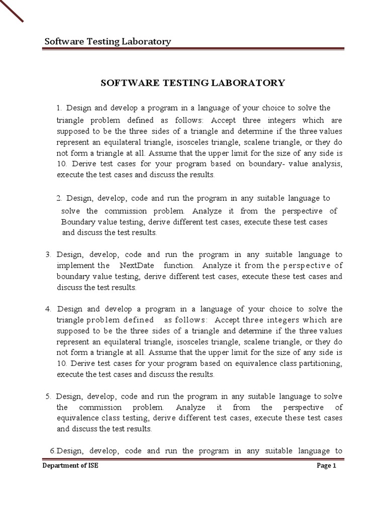 Software - Testing - Manual New | PDF | Software Testing | Triangle