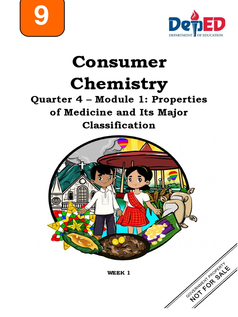 CCQ4 Module 1 Properties of Medicine and Its Major Classification | PDF