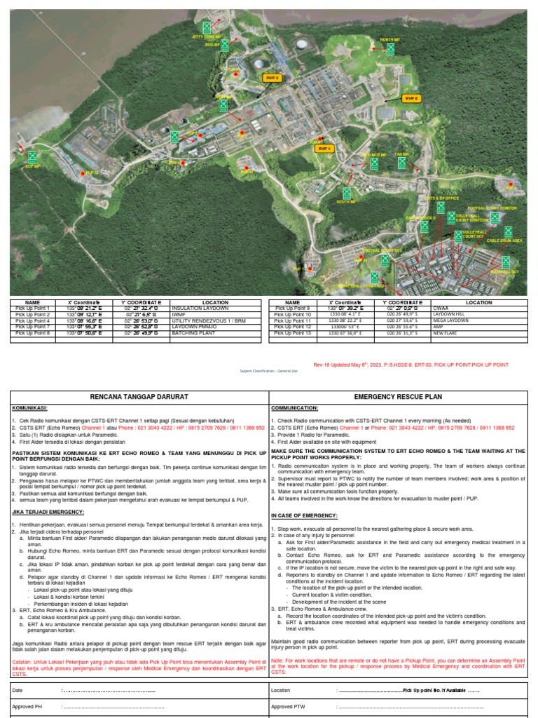 Jetty Layout and Pick Up Points | PDF | Health Care | Emergency Services