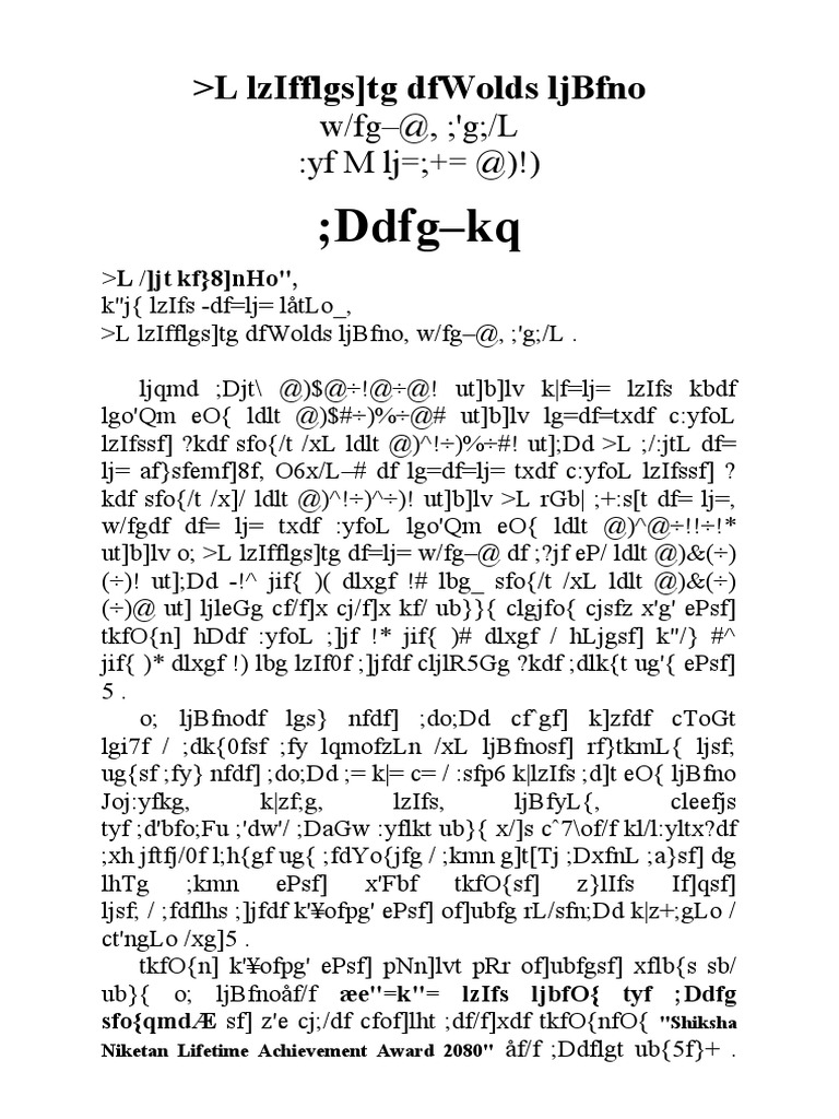 School Samman Patra Format 2080 | PDF