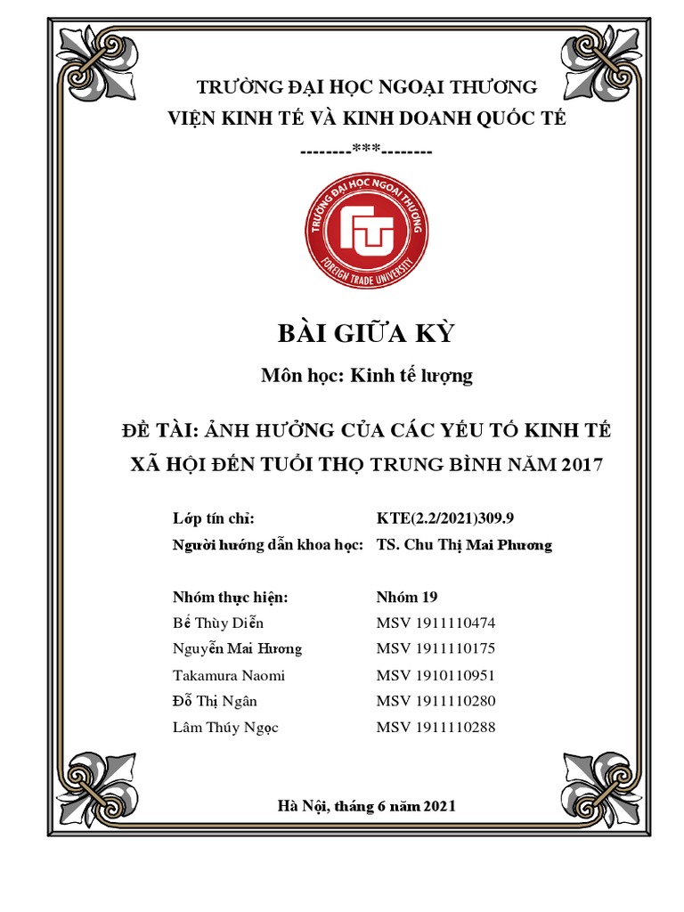 Nhóm 19 Bài Gi A K PDF | PDF