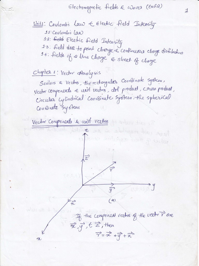 EMFT Notes PDF | PDF