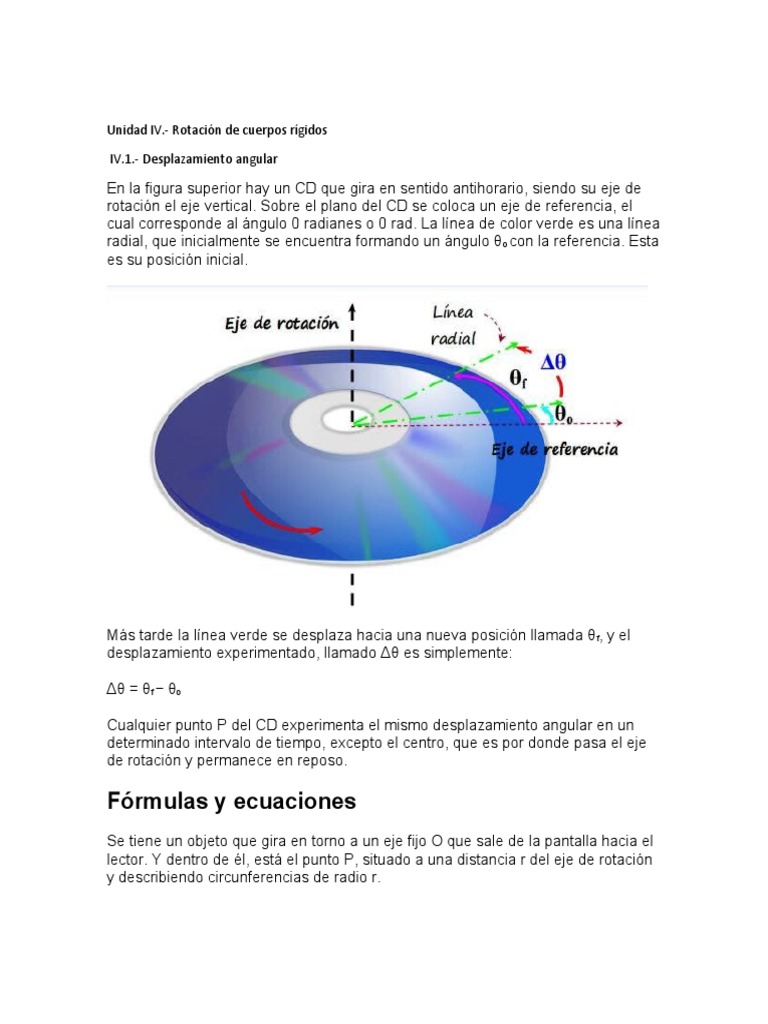 Unidad 4 | PDF | Esfuerzo de torsión | Momento angular
