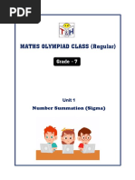Class 2 Maths Olympiad Worksheet | PDF