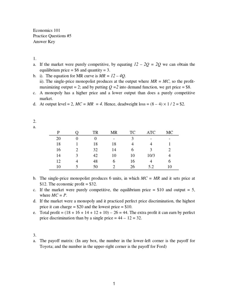 Answer5fall2000 PDF | PDF