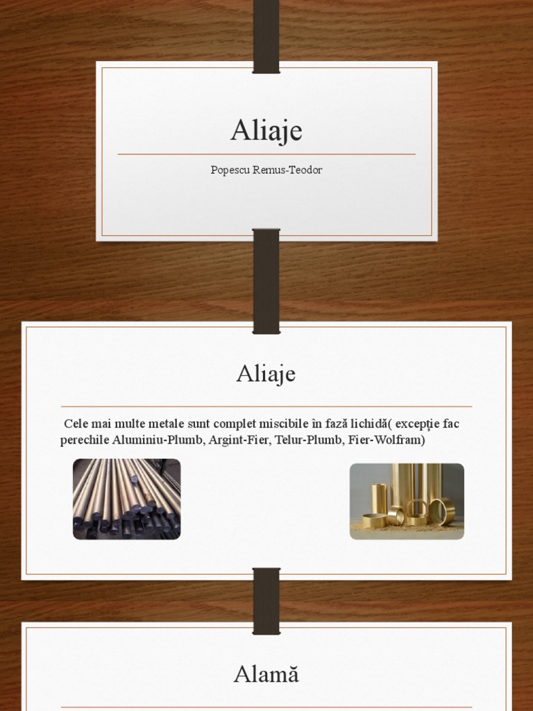 Aliaje | PDF