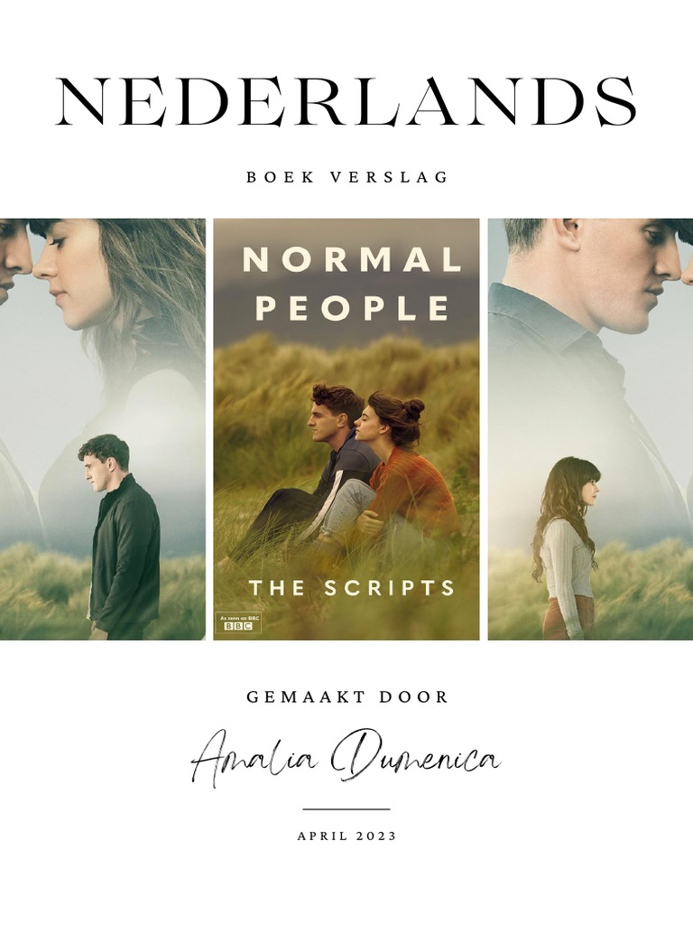 Dutch Verslag 'NORMAL PEOPLE' | PDF