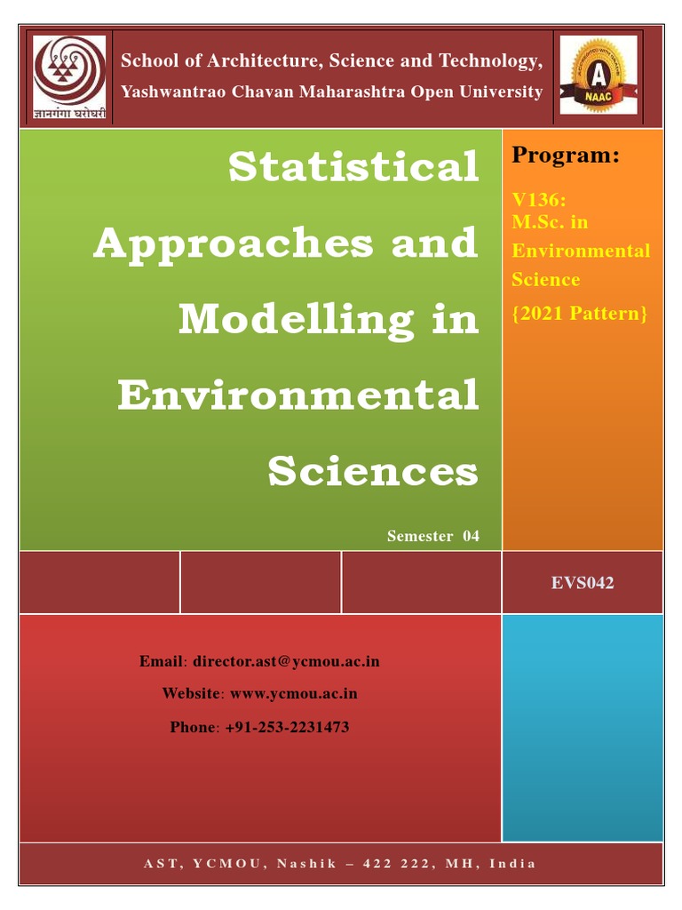 EVS042 - Statistical Approaches and Modelling in Environmental Sciences PDF | PDF | Sampling ...