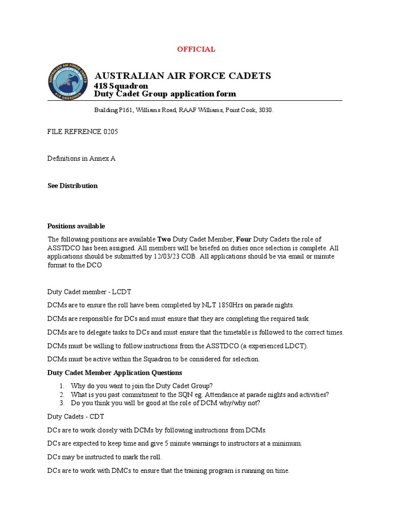 DCG JOINING FORM A1 | PDF | Technology & Engineering