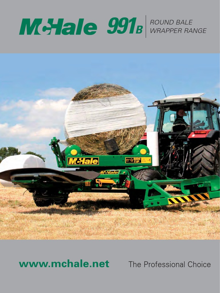 McHale Bale Wrappers Guide | PDF | Tractor | Loader (Equipment)