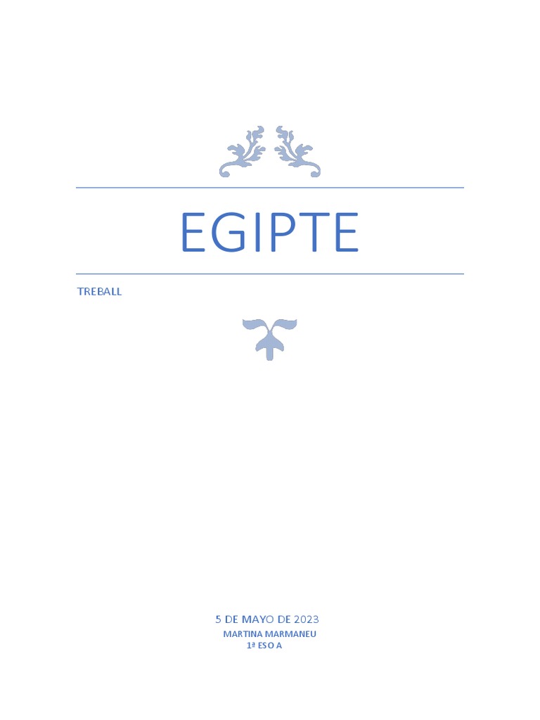 Egipte PDF | PDF