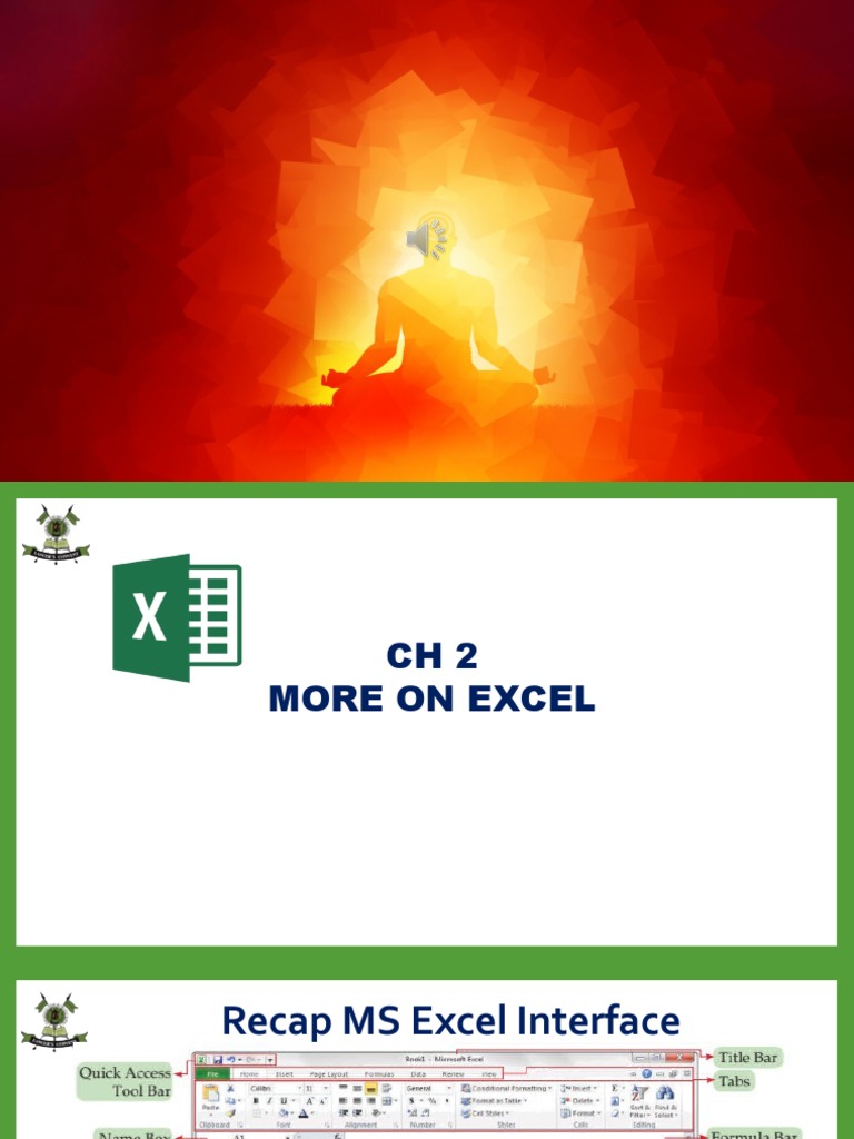 Class 6 - Ch2 MORE ON EXCEL | PDF | Microsoft Excel | Spreadsheet