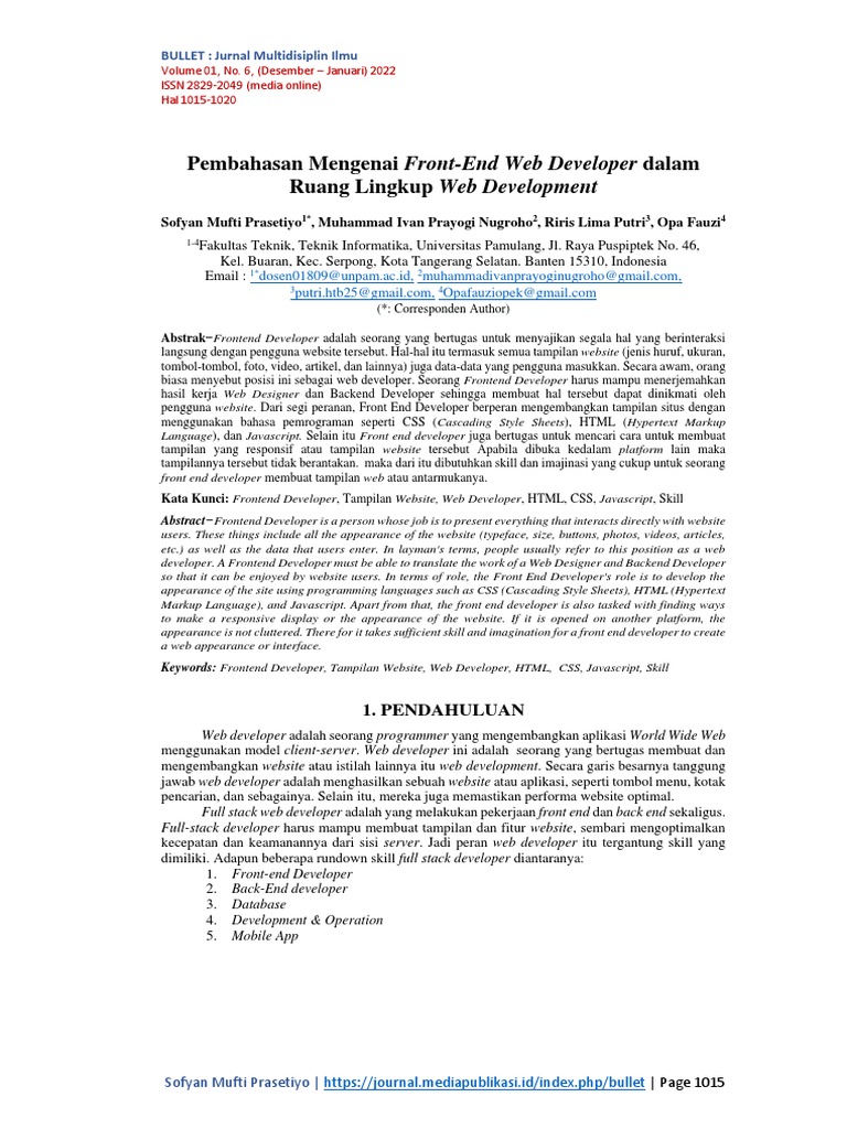 15.+Sofyan+Mufti+Prasetiyo 1570+ (1015-1020) | PDF | Seni | Teknologi & Rekayasa