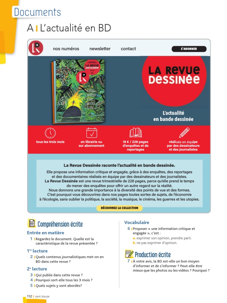 Actualité en bande dessinée : analyse | PDF | la communication | Média ...