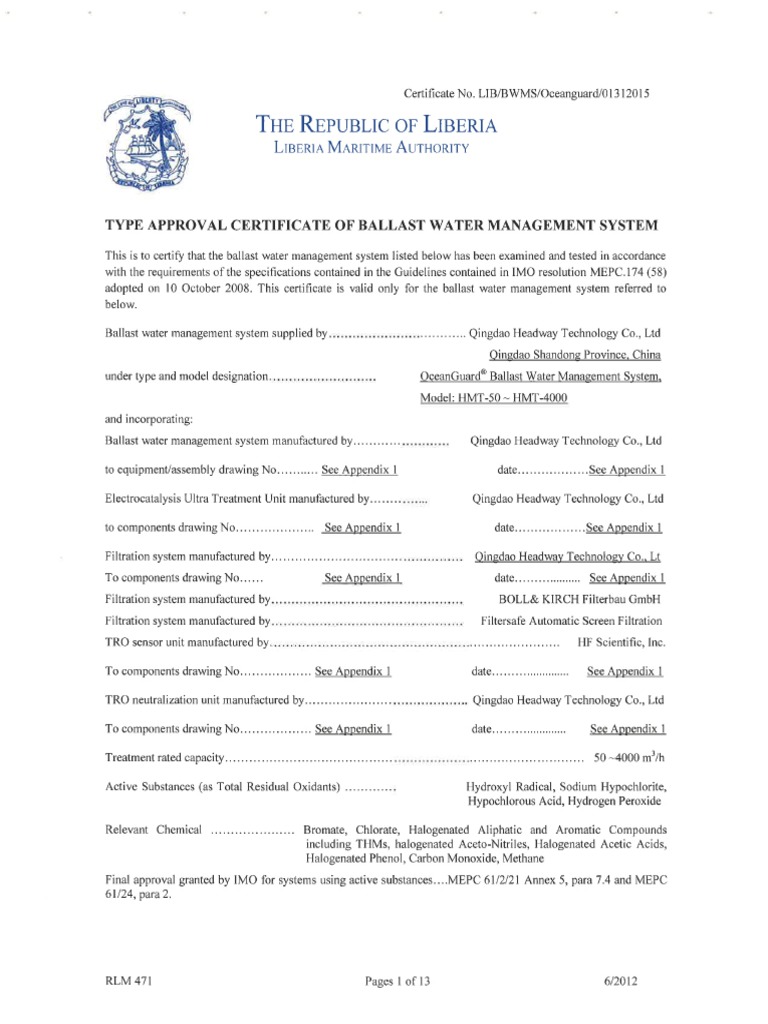 Oceanguard HMT 50 - HMT 4000 | PDF