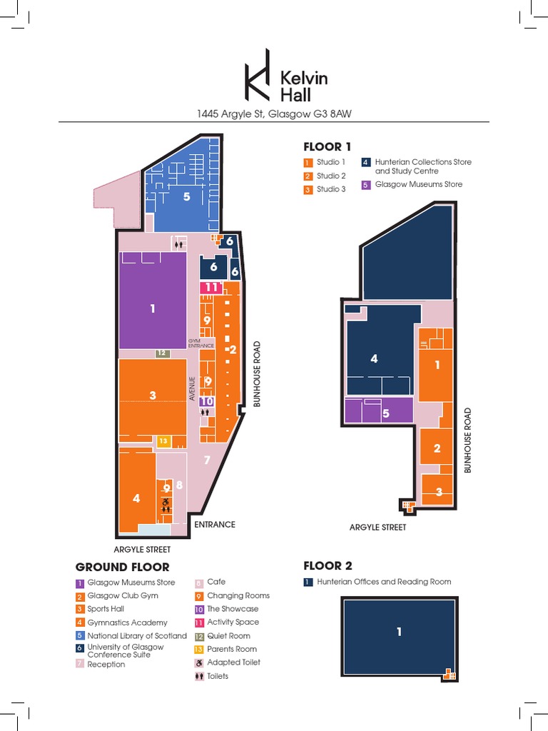 Kelvin Hall Floor Plan | PDF