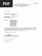 DPWH Standard Labor Rates Memo 2022 | PDF