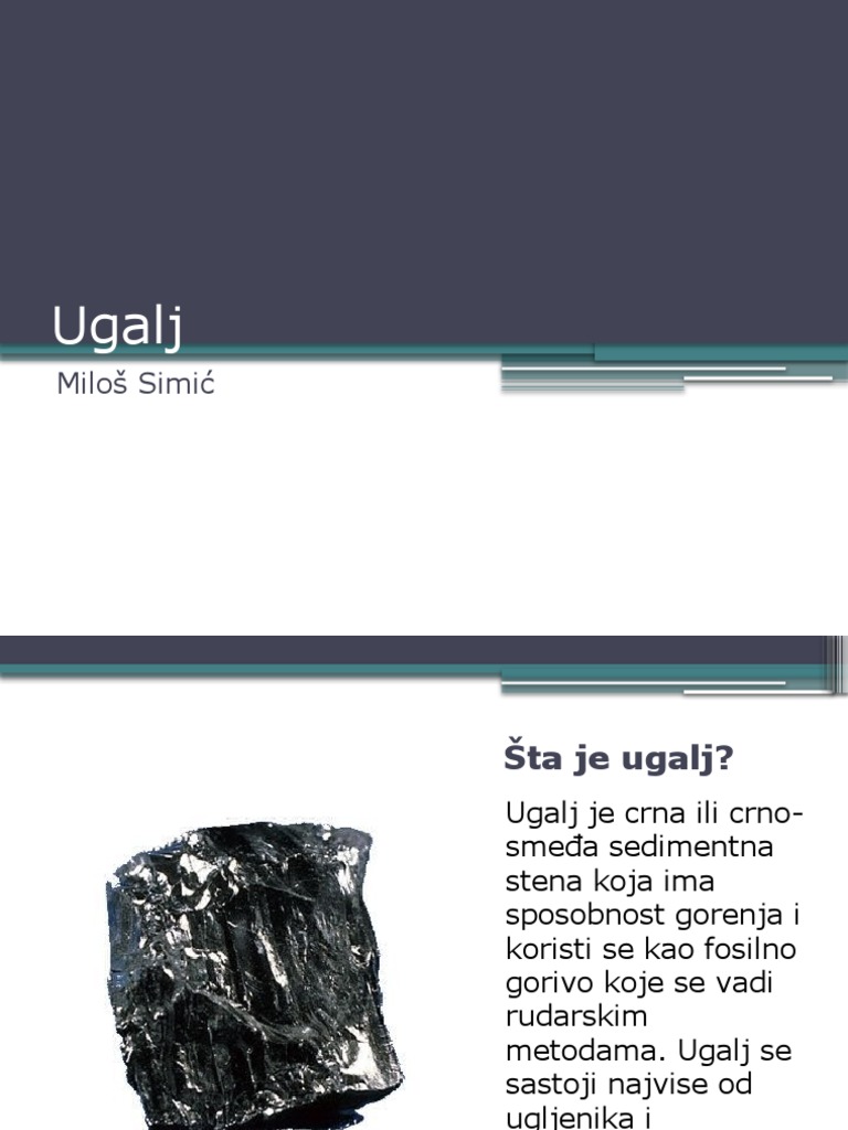 Ugalj | PDF