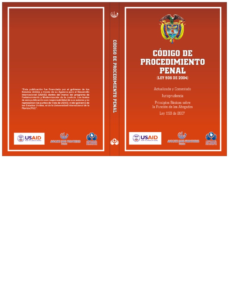 Código de Procedimiento Penal Comentado | PDF | Dignidad | Constitución