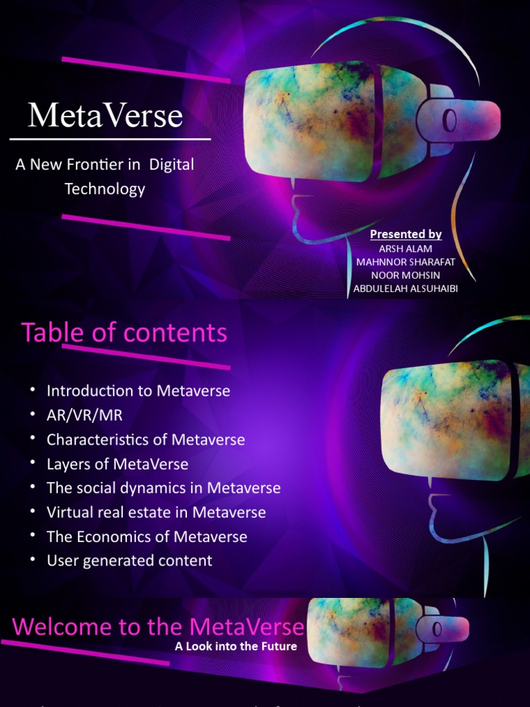 Meta Verse | PDF | Virtual Reality | Augmented Reality