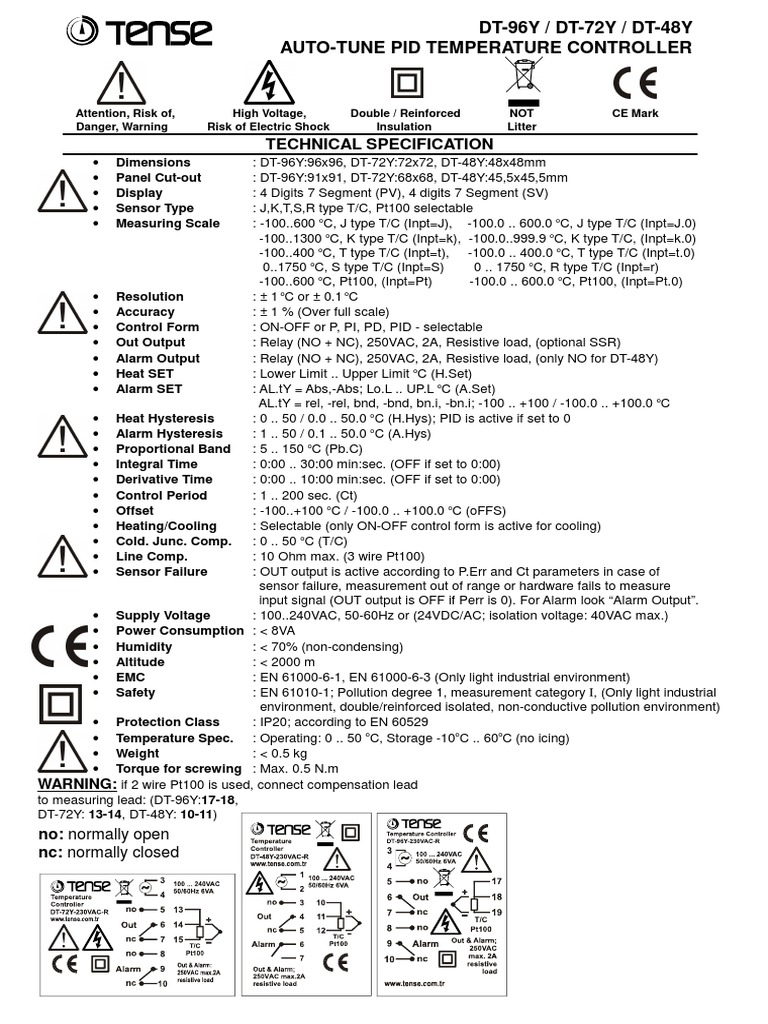 Tense DT-Y DT AX en PDF | Download Free PDF | Power Supply | Fuse ...