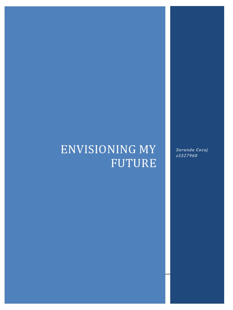 Envisioning Your Future | PDF