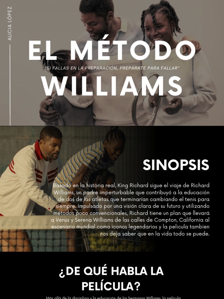 Presentación didáctica Alicia López - El método Williams .pdf | PDF