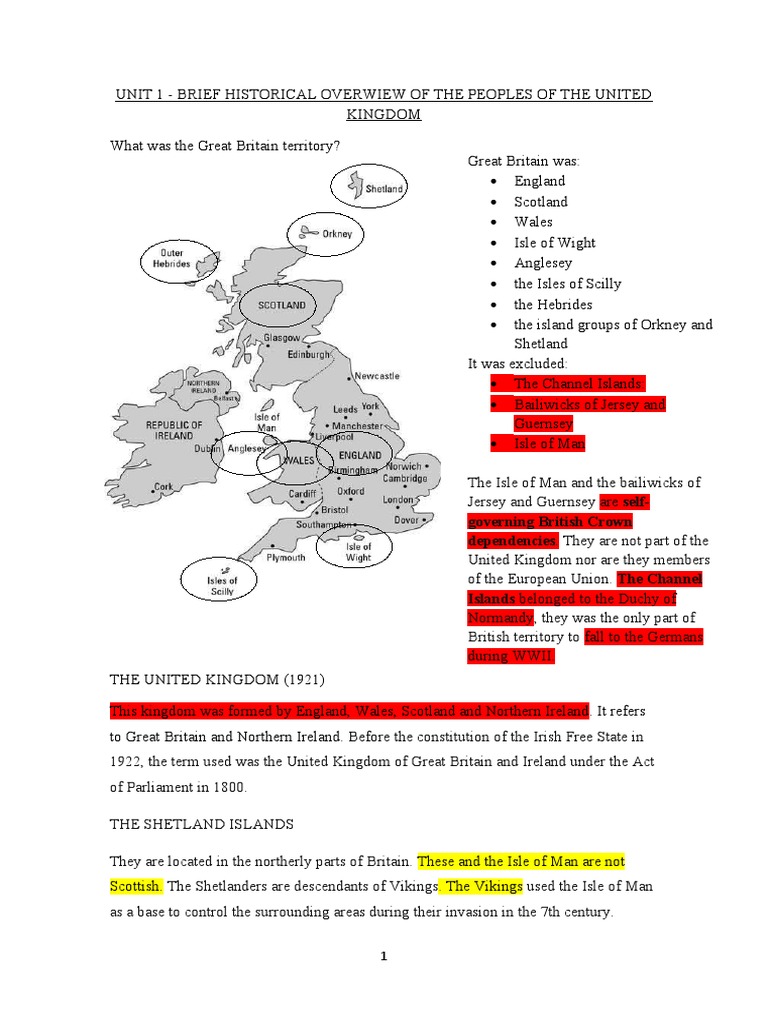UK History Overview for Students | PDF | Serfdom | Kingdom Of England