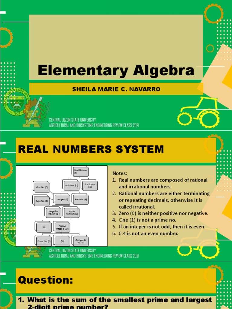Algebra_PPT_updated | PDF