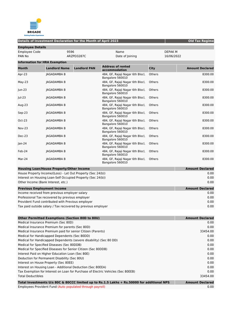 ITDF | PDF | Payroll Tax | Life Insurance