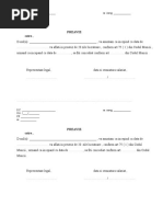 Model Proces Verbal Anulare Bon Fiscal | PDF