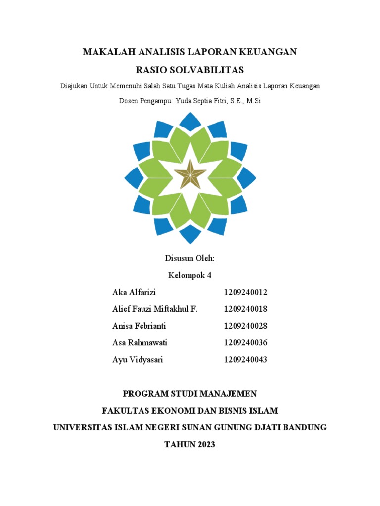 Kel 4 Alk (Rasio Solvabilitas) | PDF