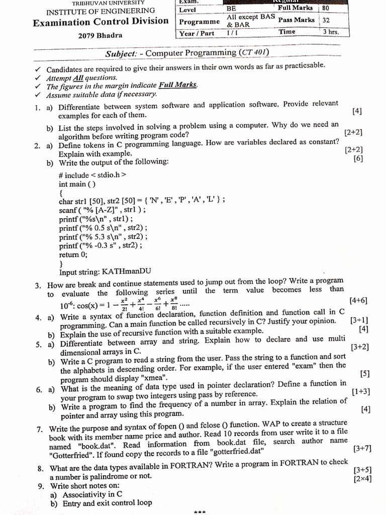 Computer Programming Pdf Computer Program Programming