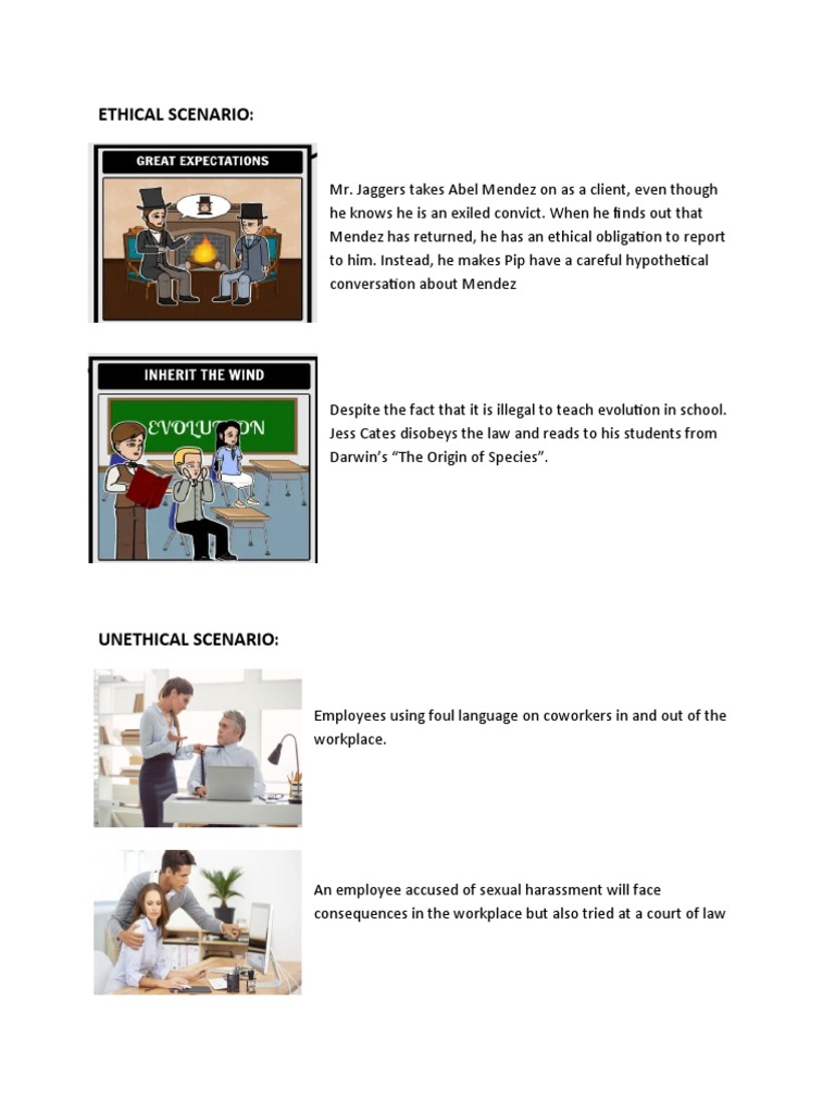 Ethical Scenario | PDF | Sexual Harassment | Misconduct